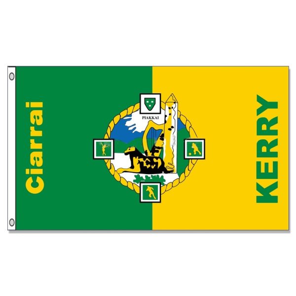 Kerry Flag - Irish Gift & Sports Shop - GAA, Soccer, Rugby, Hurling ...