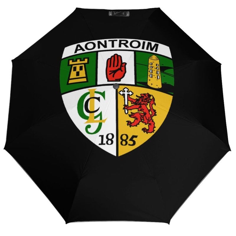Antrim GAA Umbrella – Antrim County Crest Compact Rain Umbrella