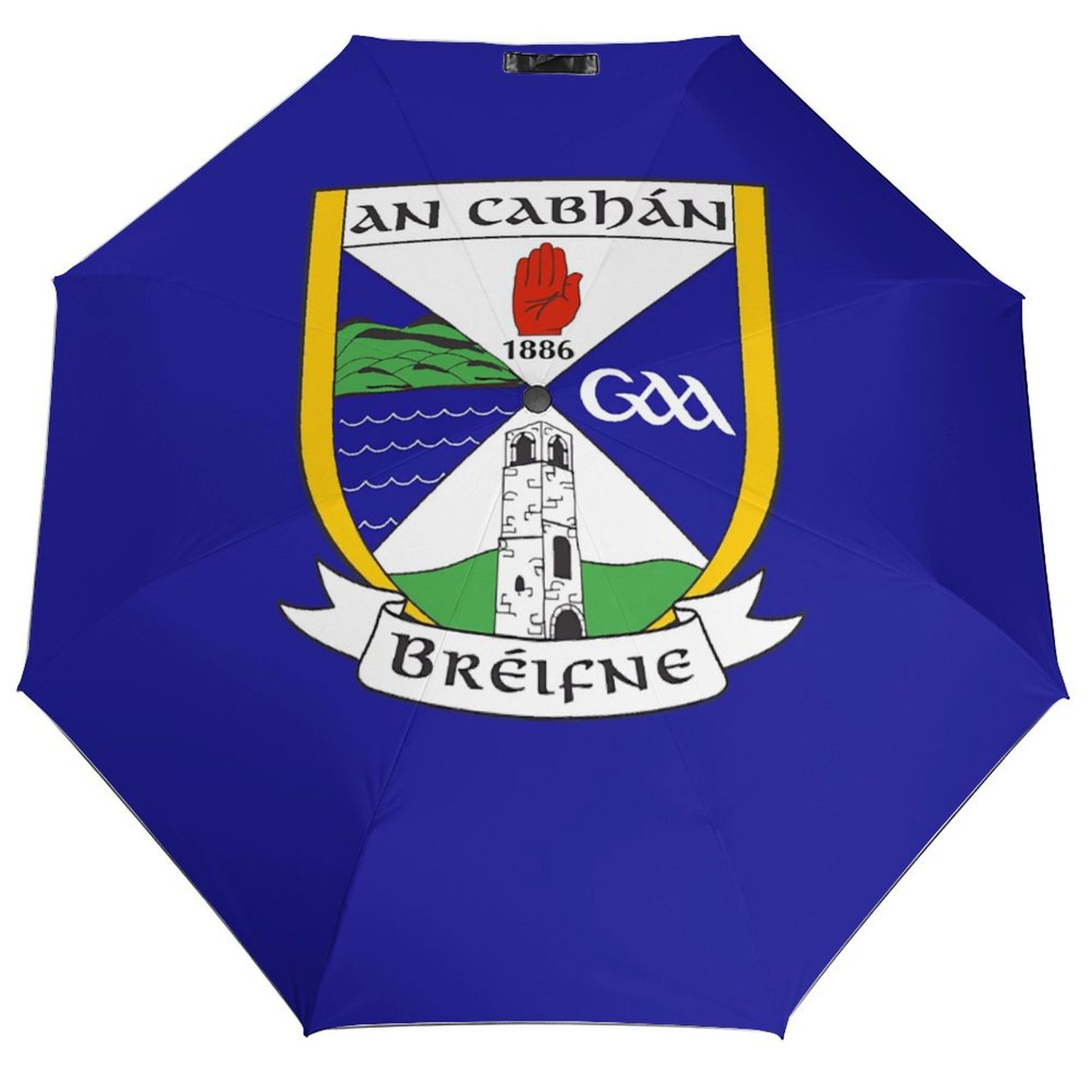 Cavan GAA Umbrella – Cavan County Crest Compact Rain Umbrella
