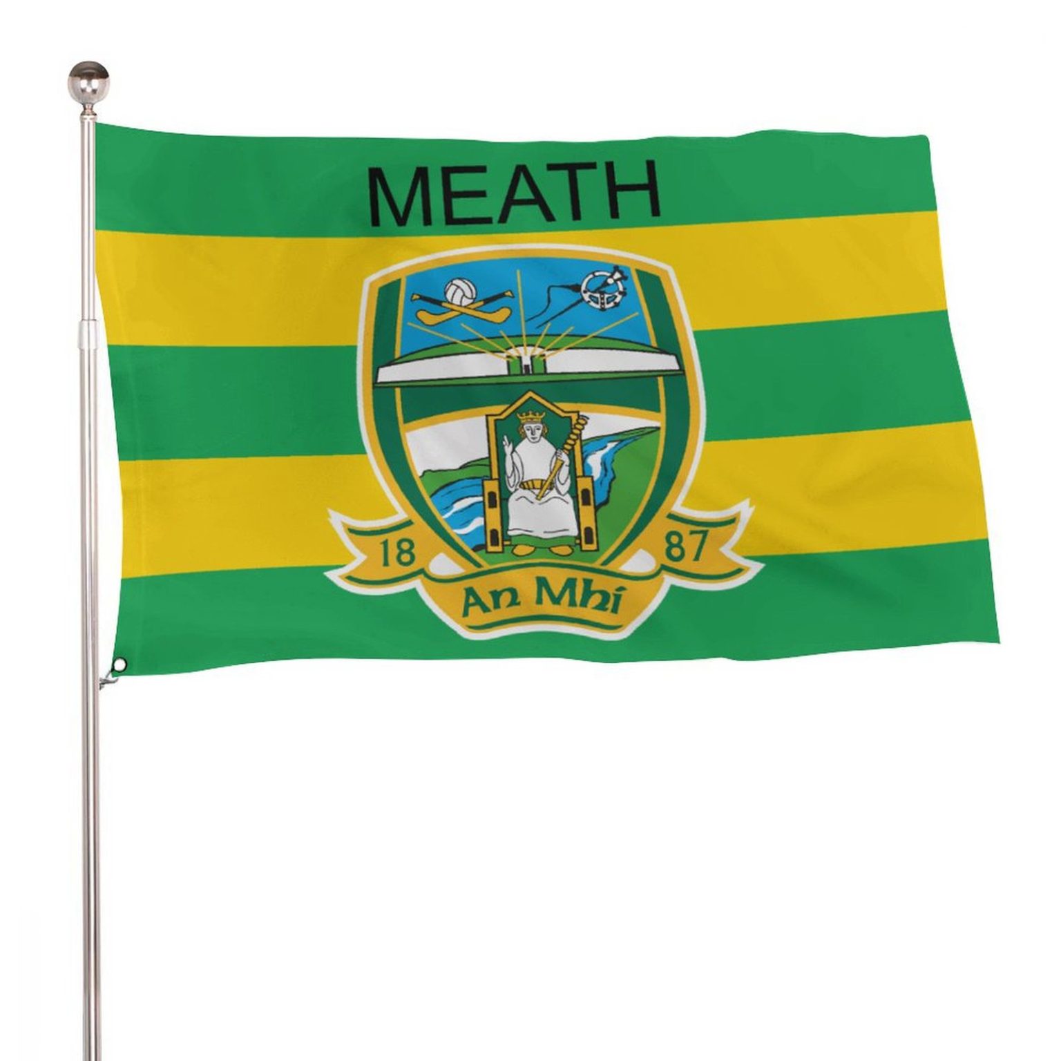 Meath GAA Flag – County Colours And Crest