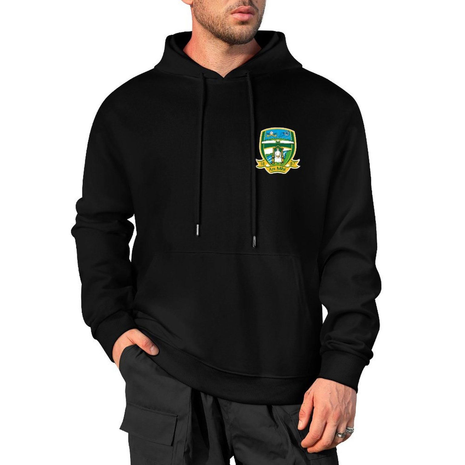 Meath GAA Adults Hoodie With County Crest