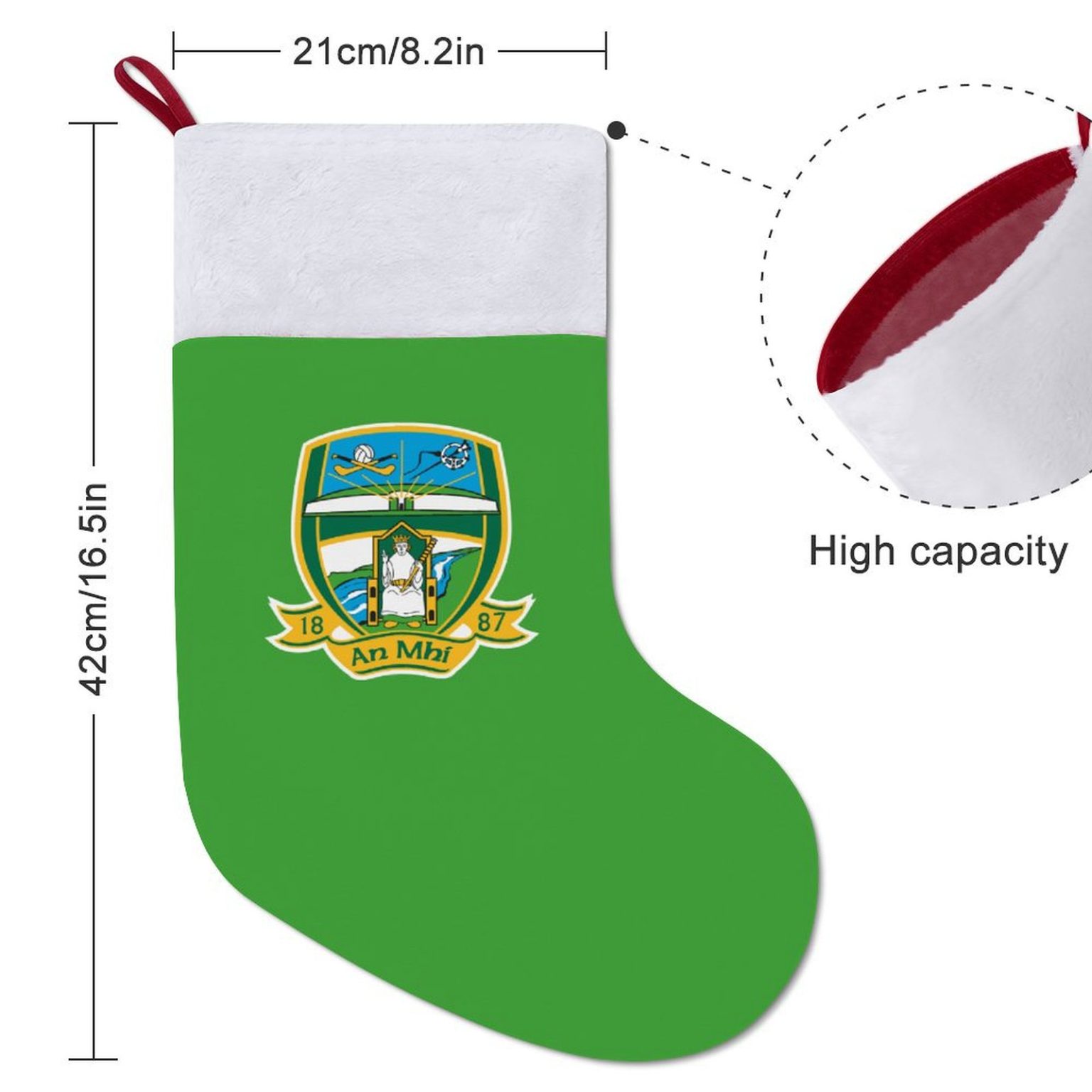 Meath GAA Irish Christmas Socks