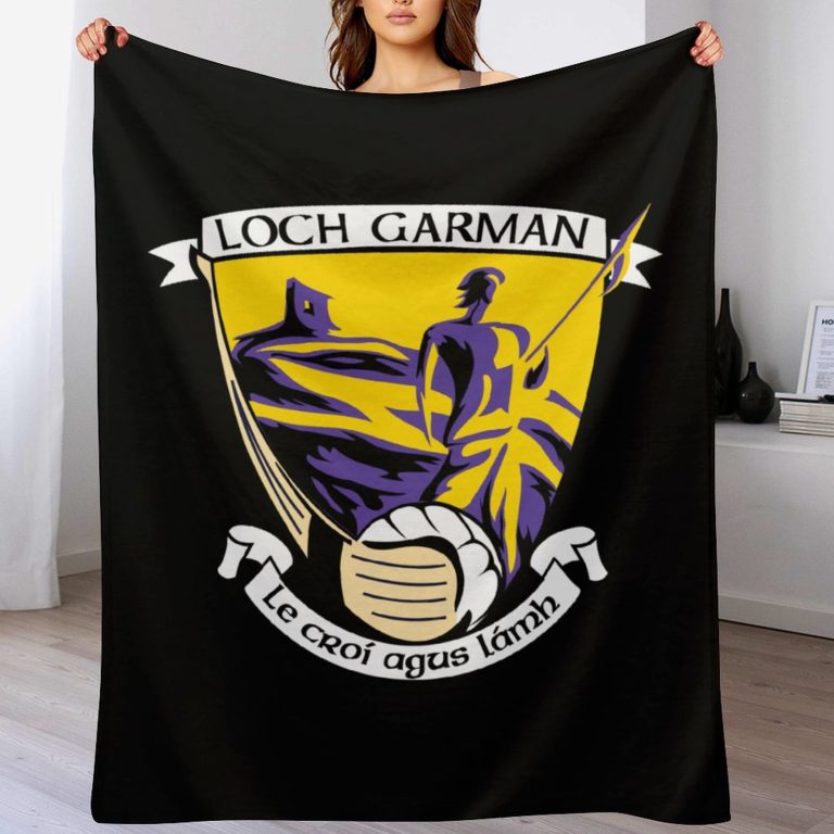 Wexford GAA Plush Blanket – 50x60" Soft County Throw (White Or Black ...