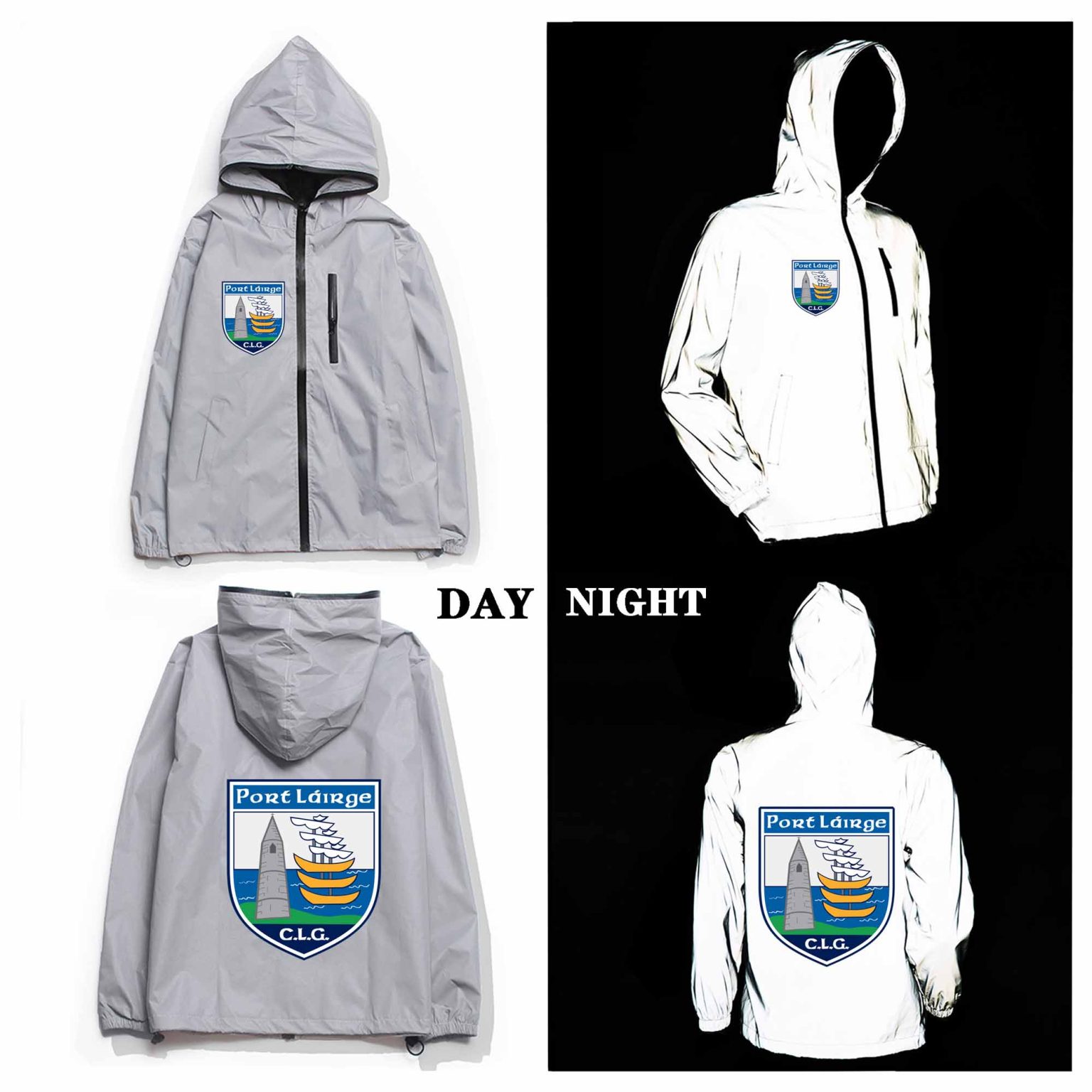 Waterford GAA Crest Reflective Jacket